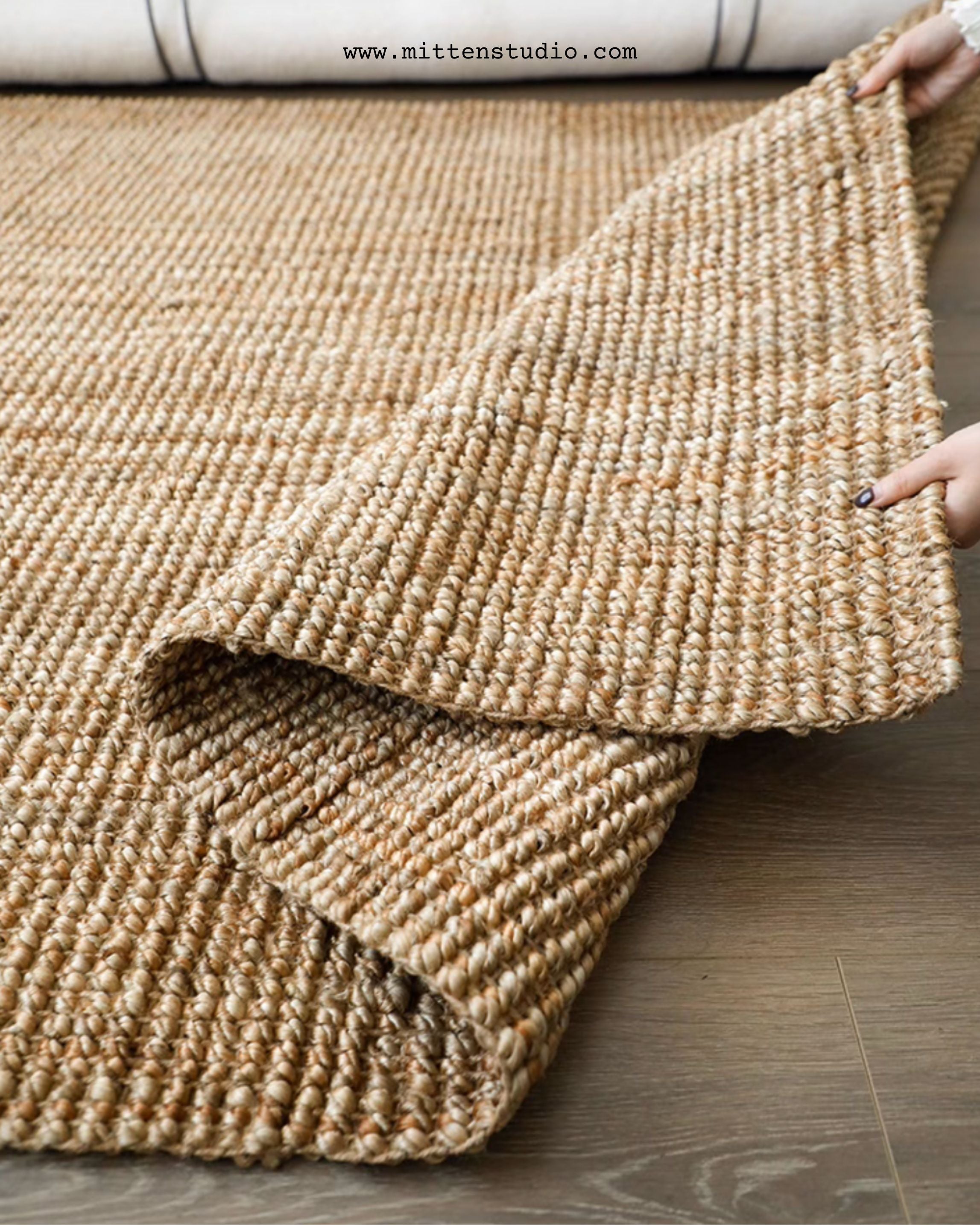 Jute Rug – Mitten Studio
