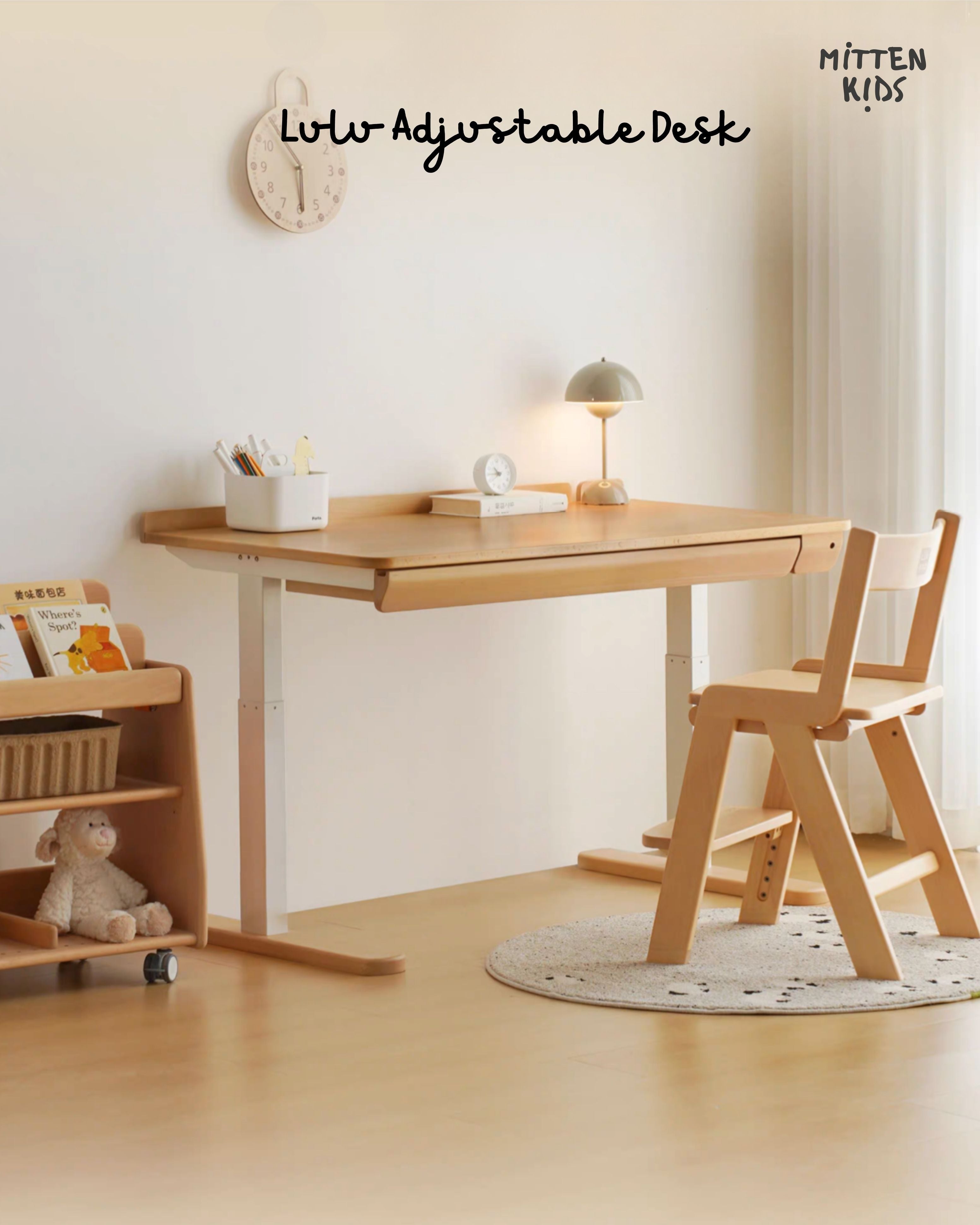 LuLu Adjustable Desk – Mitten Studio