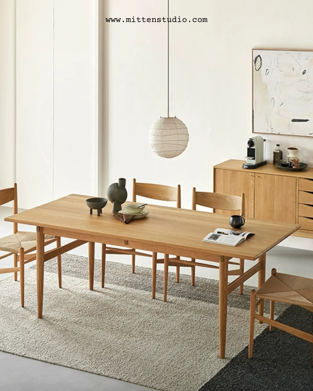 Nora Dining Table – Mitten Studio